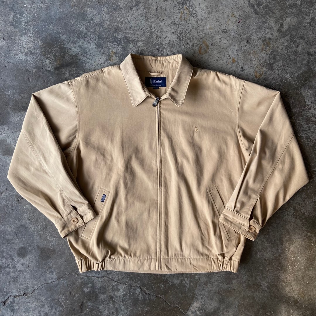 Polo RL Harrington Jacket, Men's Fashion, Coats, Jackets and Outerwear ...