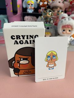 Pop mart Cry baby Crying Again, Hobbies & Toys, Toys & Games on Carousell