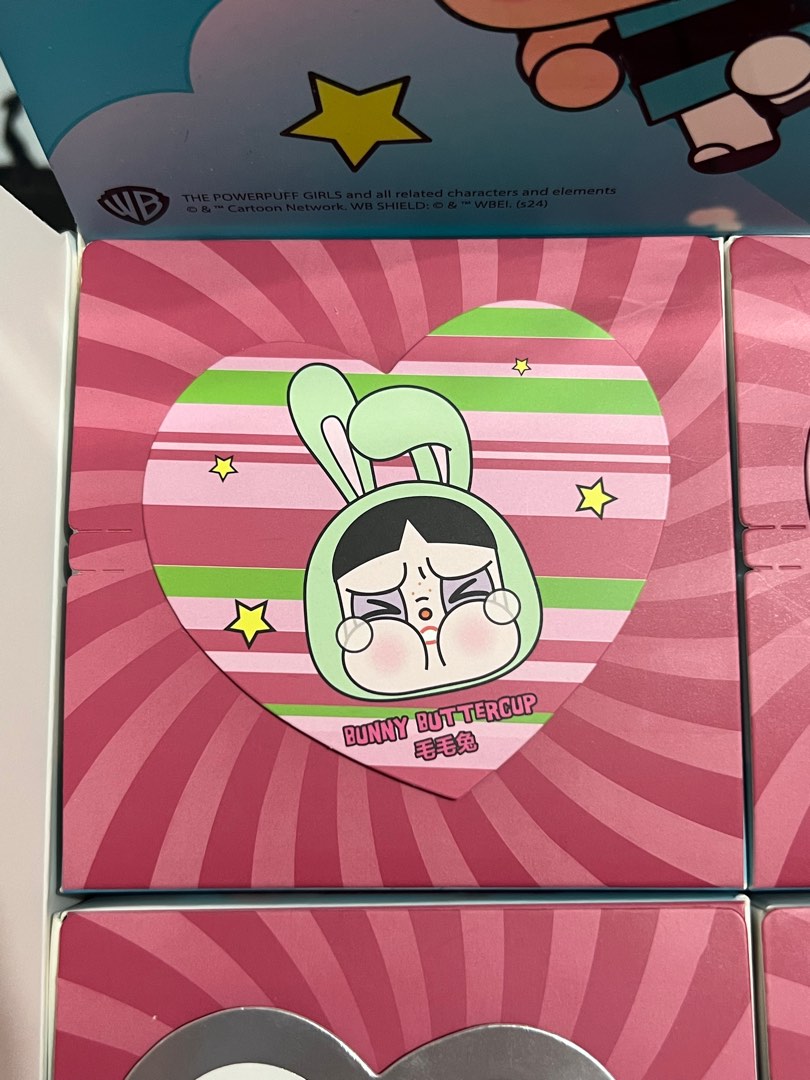 Popmart bunny buttercup crybaby c ppg vinyl face plush, Hobbies & Toys ...