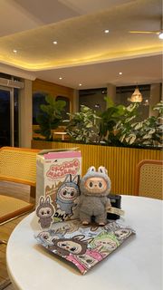 POPMART MONSTERS LABUBU V1 Sesame Bean SWAP to Labubu V2, Hobbies ...