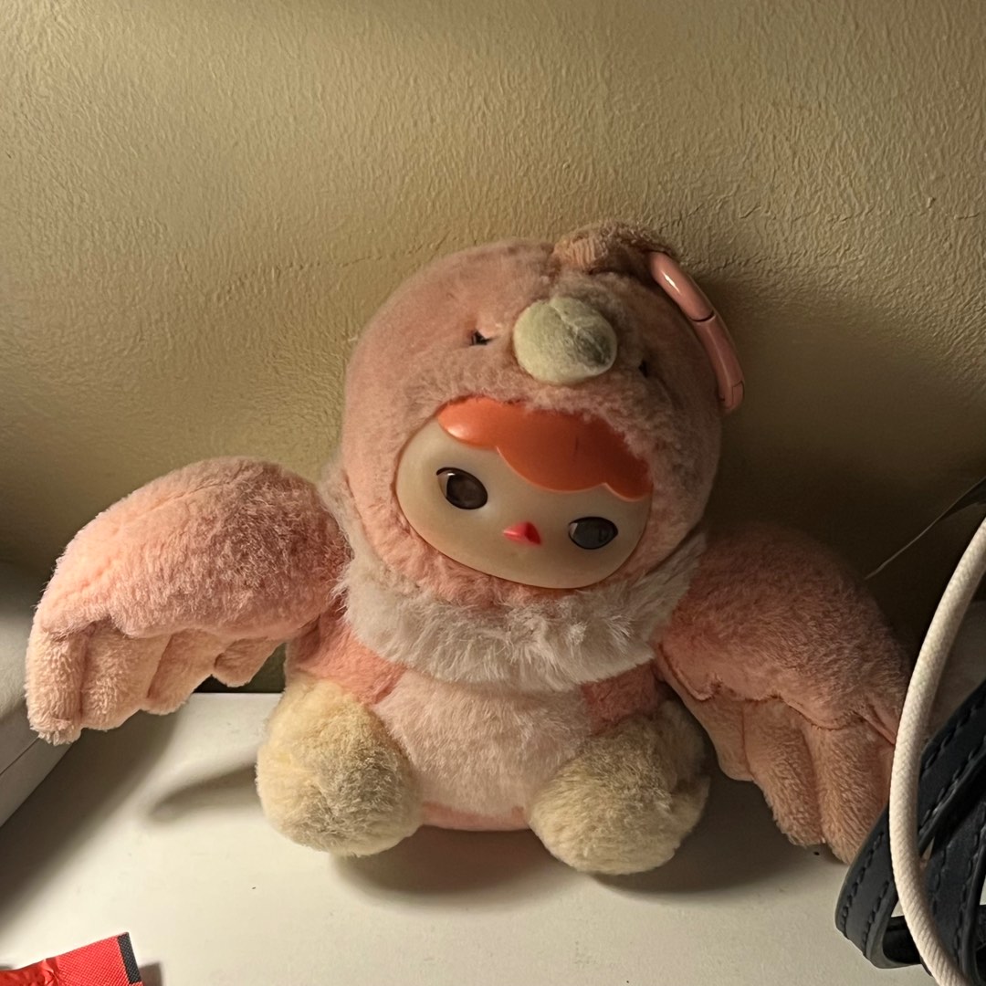 POPMART PUCKY - Forest Series - Birdie Baby Plush Keychain, Hobbies ...