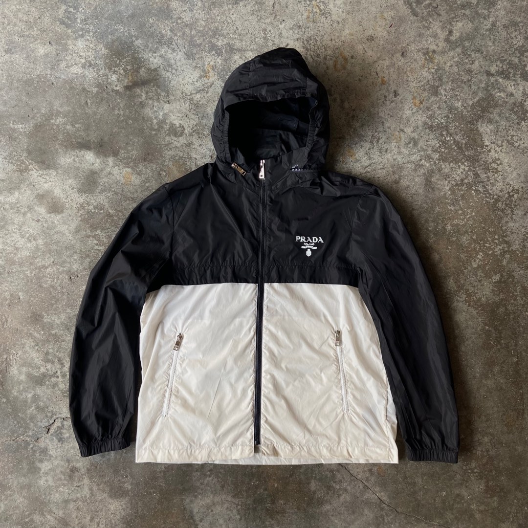 Prada Windbreaker, Men's Fashion, Coats, Jackets and Outerwear on Carousell