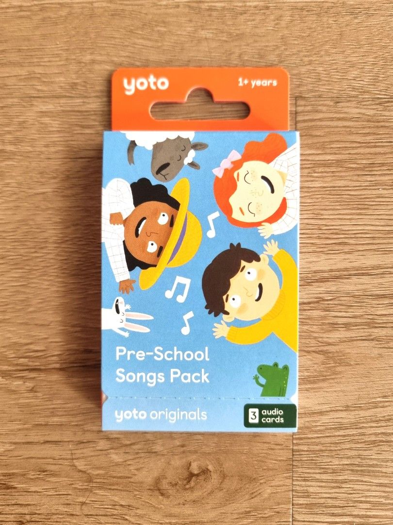 Preschool Songs Pack yoto cards / row your boat / old macdonald ...