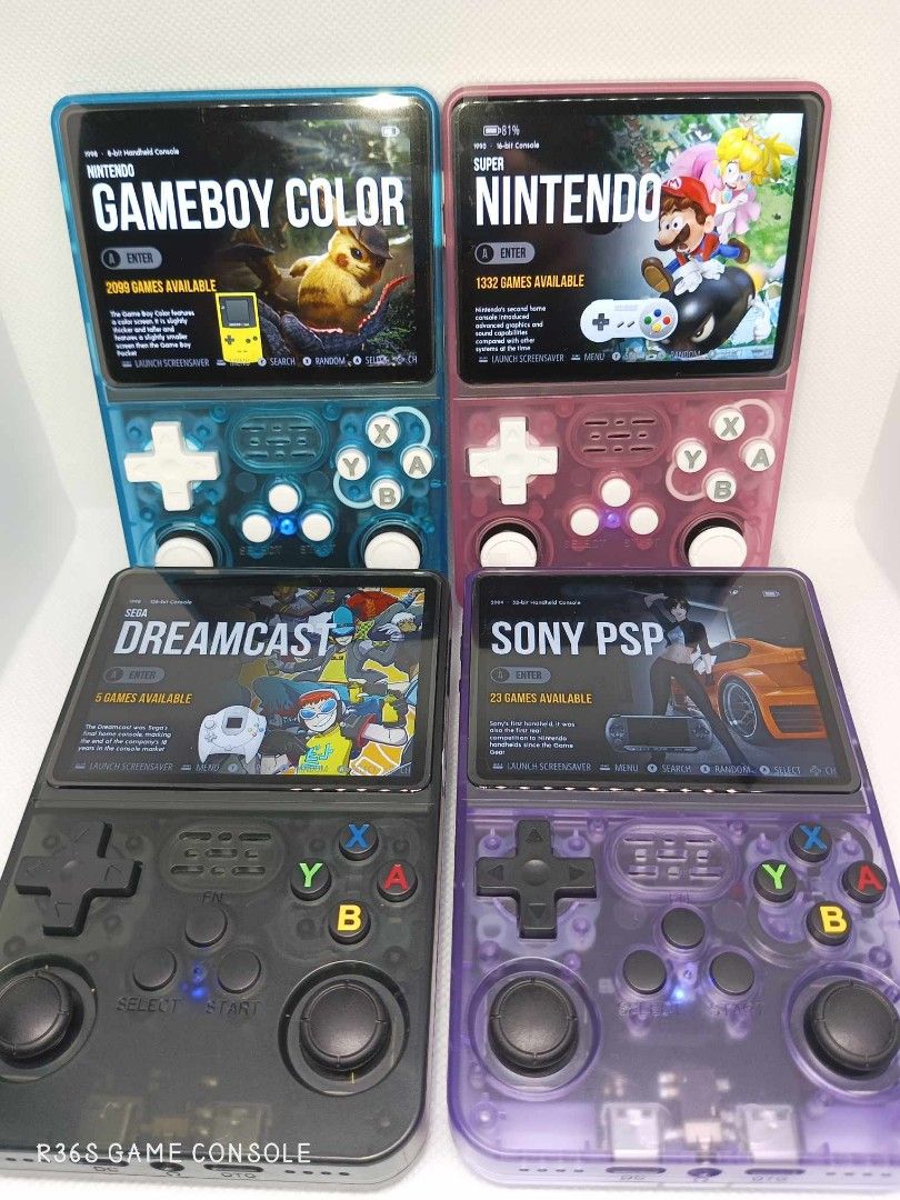 R36S RETRO GAMING CONSOLE - Gameboy, Video Gaming, Video Games, Others ...