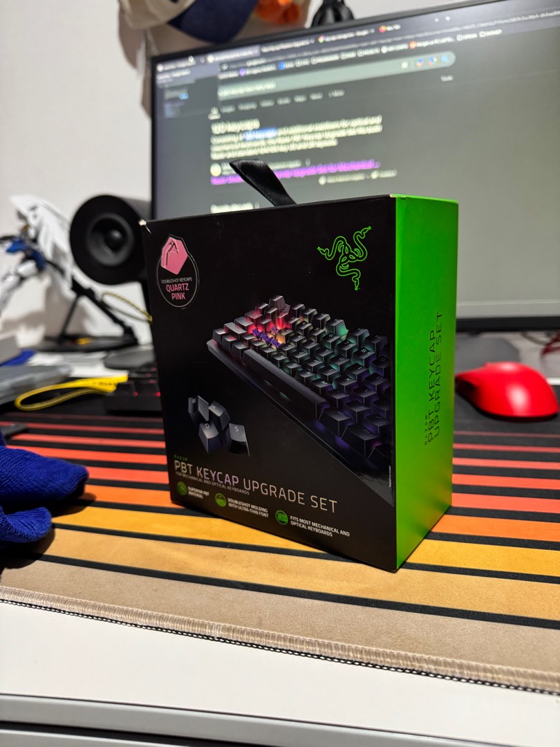 Razer PBT Doubleshot Keycaps Upgrade Set, Computers & Tech, Parts ...