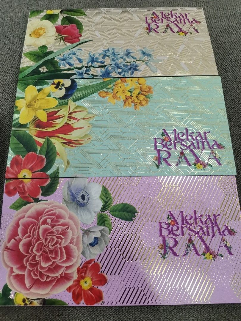 Sampul Duit Raya SDR Aeon Mall 2024 3 pcs in 1 Set, Hobbies & Toys ...
