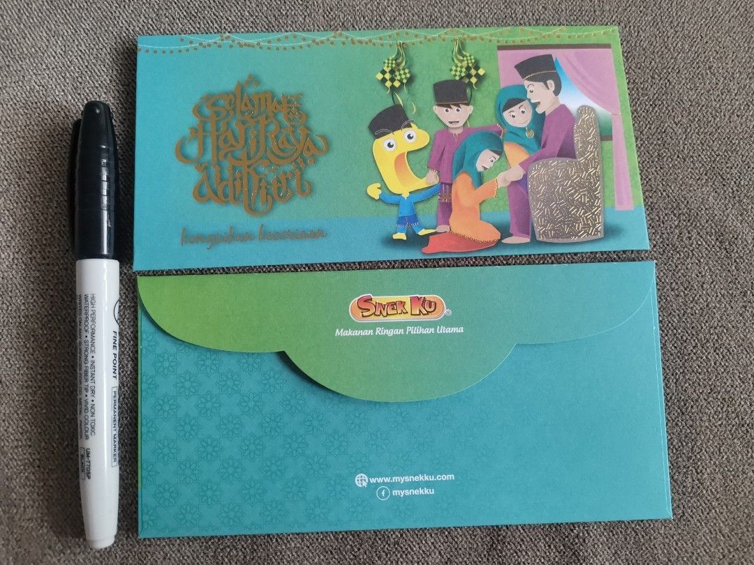 Sampul Duit Raya SDR Snek Ku 2 pcs in 1 Set, Hobbies & Toys ...