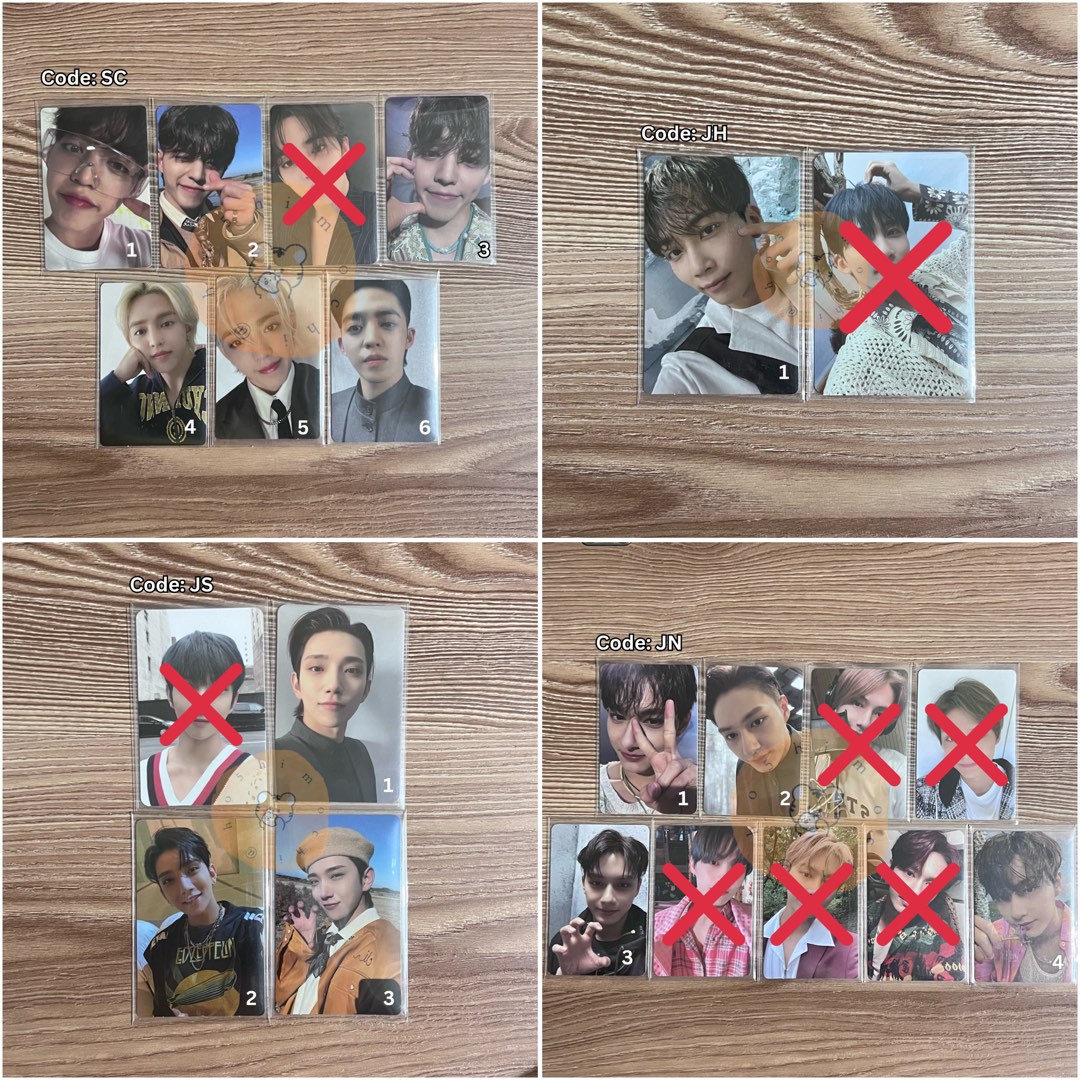 SEVENTEEN Random Photocards, Hobbies & Toys, Memorabilia & Collectibles ...
