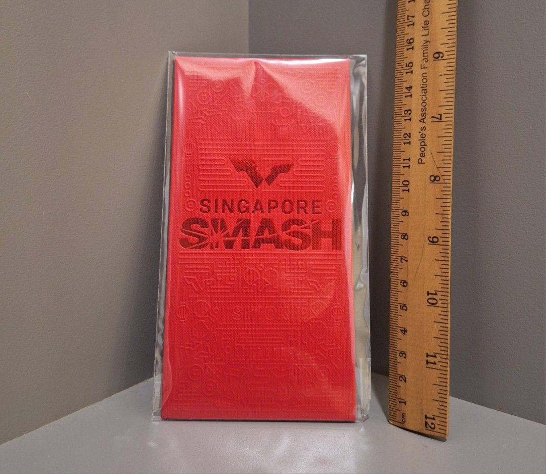 Singapore Smash table tennis WTT Red Packet Ang Pao 2025 - brand new ...