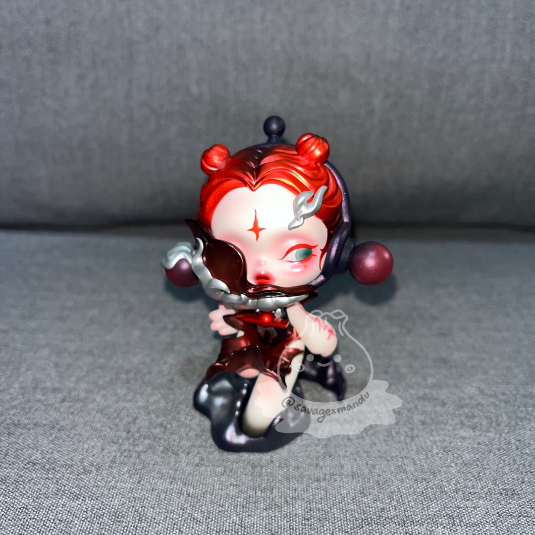 Skullpanda Anger & Hirono Silk Royale, Hobbies & Toys, Toys & Games on ...