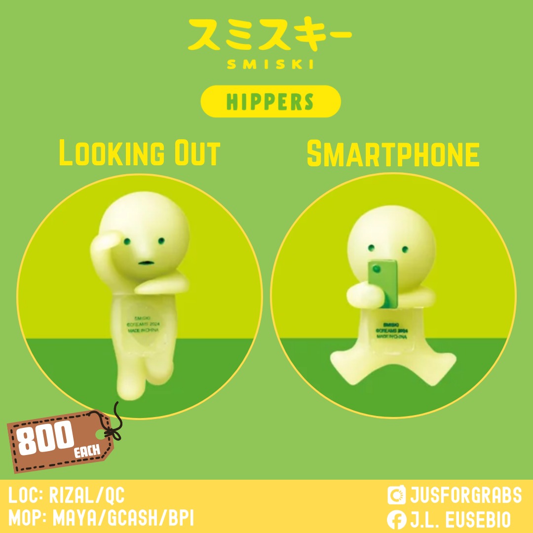 Smiski Hippers - Smartphone & Looking Out, Hobbies & Toys, Toys & Games ...