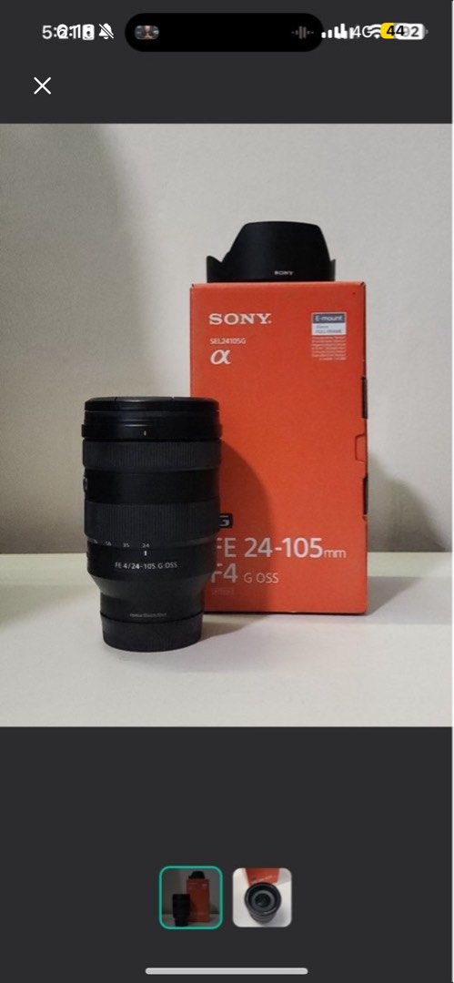 Sony 24-105mm f4 G OSS, Photography, Lens & Kits on Carousell