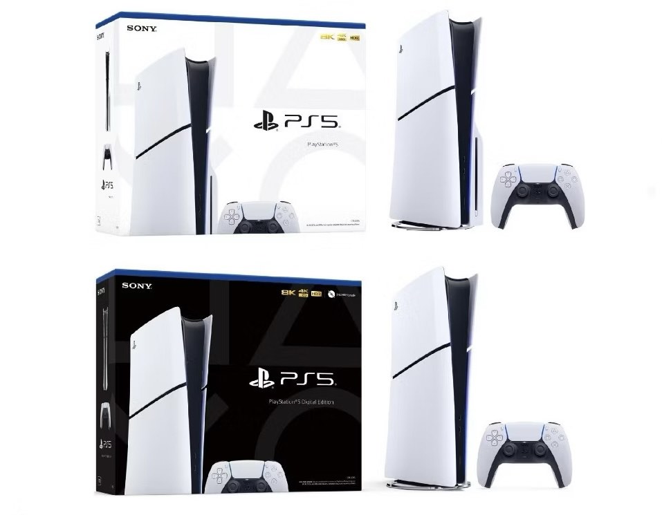 SONY PlayStation 5 Slim Disc / Slim Digital with Console, PS 5, 100% Authentic, 100% Brand new ...