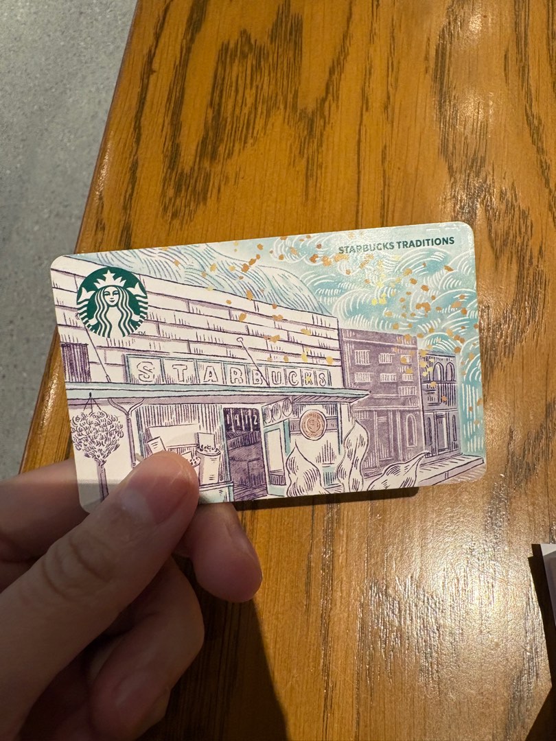 Starbucks rewards card with 12 stickers, Hobbies & Toys, Memorabilia ...