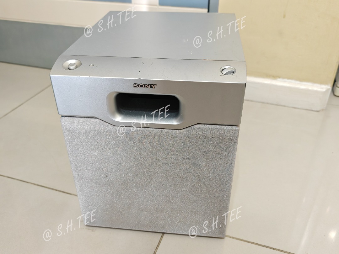 Subwoofer Sony Active 8" Woofer For Hifi Amplifier Home Theater, Audio ...