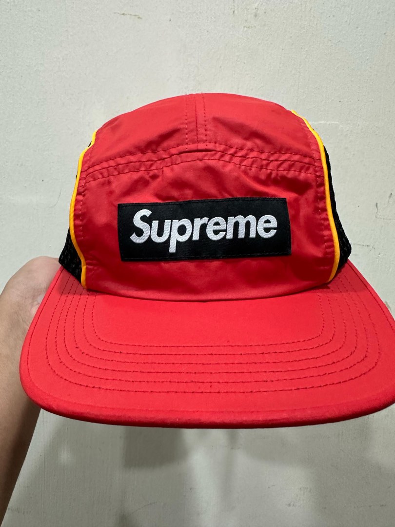 SUPREME CAP BOX LOGO RACE CAMP RED, Men's Fashion, Watches ...