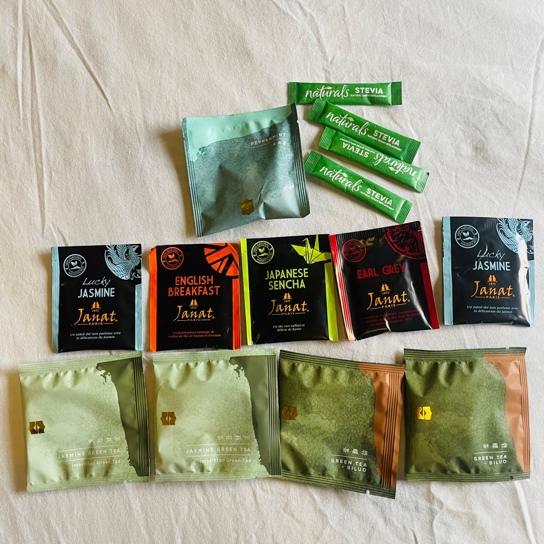 Take All! Luxury Gourmet Janat Paris and Shangri-La Assorted Tea Bags ...