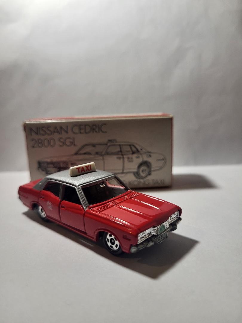 TOMICA **價錢待定** 未推出 Nissan Cedric 2800SGL HONG KONG TAXI (MADE IN JAPAN) 日本製 日產 香港的士 , 興趣及遊戲, 玩具 ...