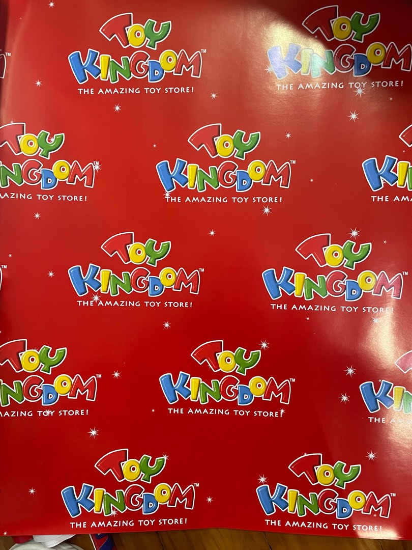 Toy Kingdom Wrapper Gift Wrap, Everything Else, Others on Carousell