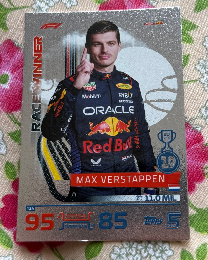 Turbo Attax 2024 - Max Verstappen, Hobbies & Toys, Toys & Games on ...