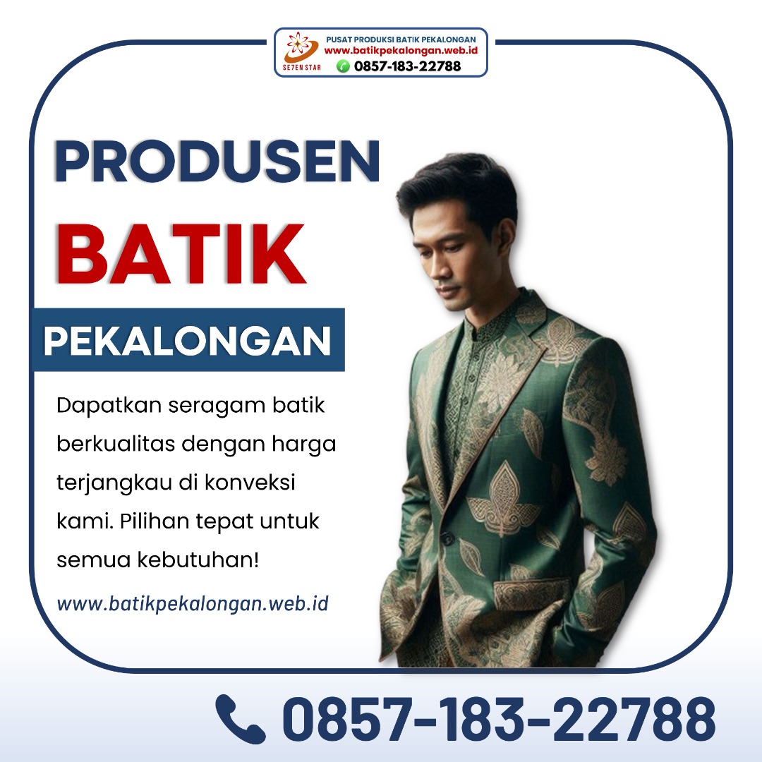 WA 0857-183-22788, Juragan Seragam Batik SMP 2025: Seragam Batik SMP Terbaik dan Modern, Olshop ...