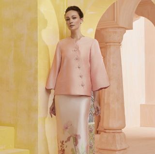 WANZAR set baju kurung , Women's Fashion, Muslimah Fashion, Baju Kurung ...