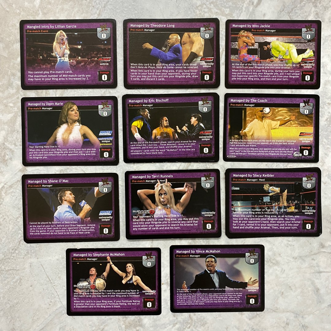 WWF/WWE Raw Deal Pre-Match Manager Single Card - Lillian Garcia ...