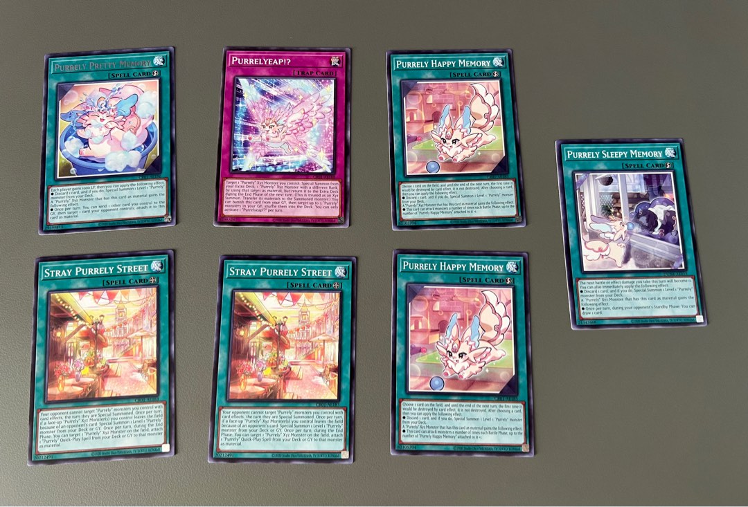 Yu-Gi-Oh Purrely Spell and Traps (Asia English), Hobbies & Toys, Toys ...