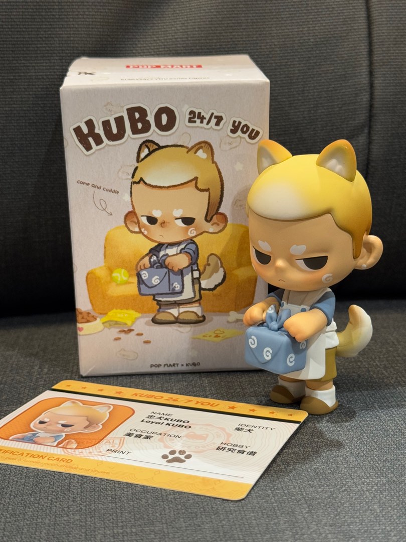 [100% ORIGINAL] Pop Mart Kubo 24/7 You (Loyal Kubo), Hobbies & Toys ...