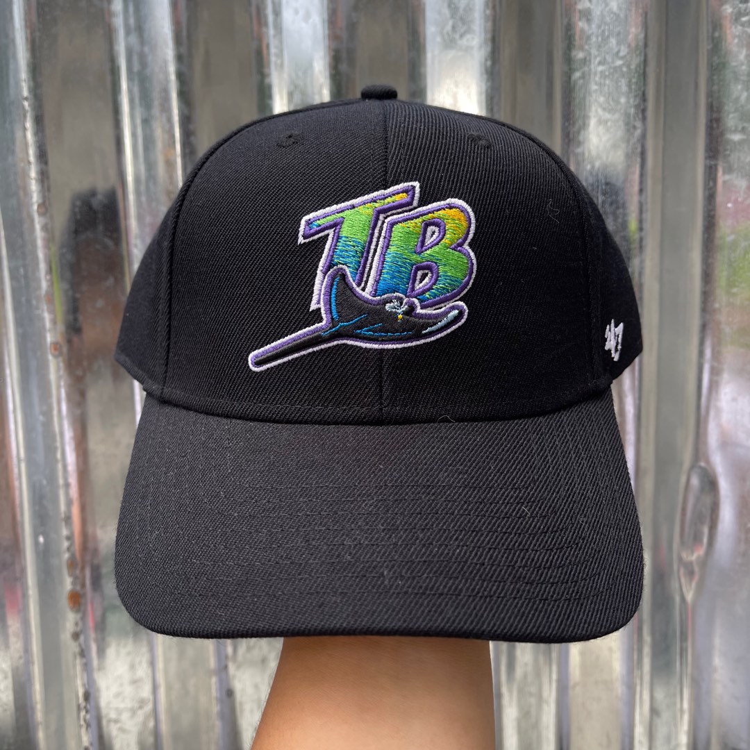 47 Brand MVP Frame "Tampa Bay Rays" Black, Men's Fashion, Watches ...