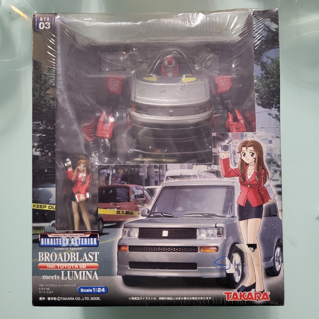 [全新] Transformers Binaltech Asterisk Broadbroast BT 變形金剛 合金 Takara Tomy ...