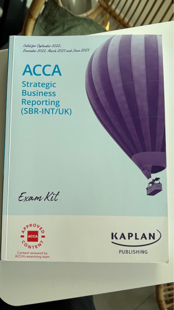 ACCA Strategic Business Reporting, Hobbies & Toys, Books & Magazines ...