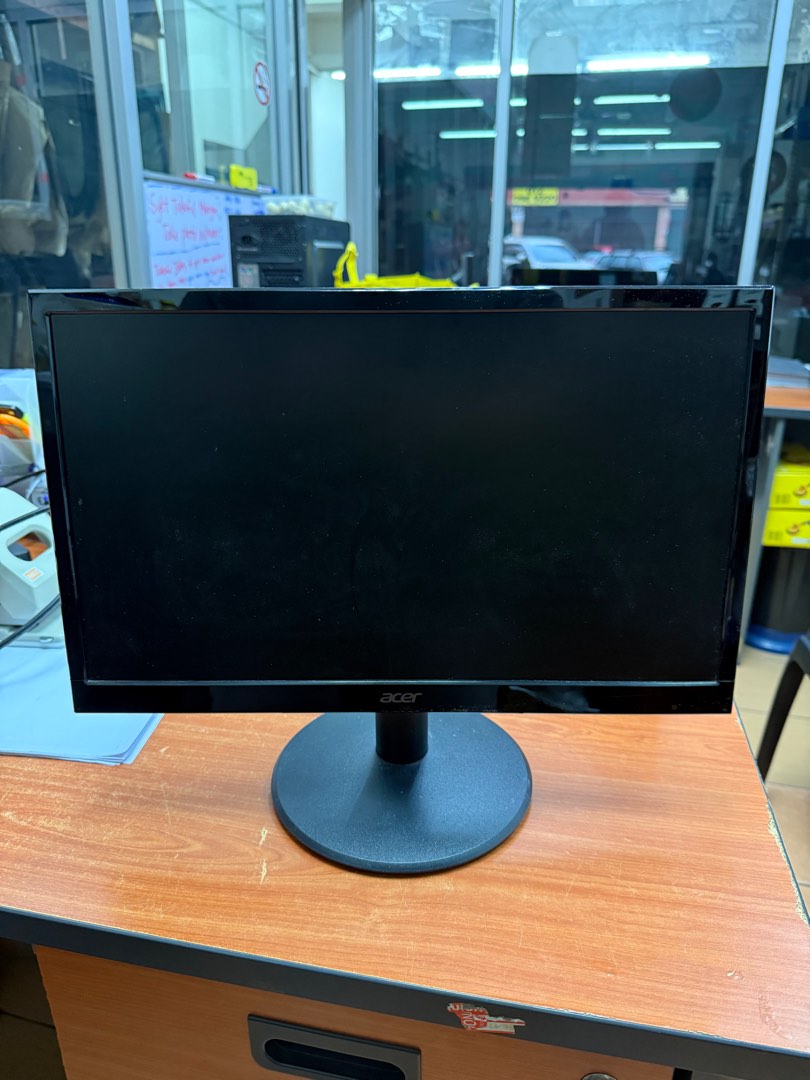 Acer Monitor Office Use, Computers & Tech, Parts & Accessories, Monitor Screens on Carousell