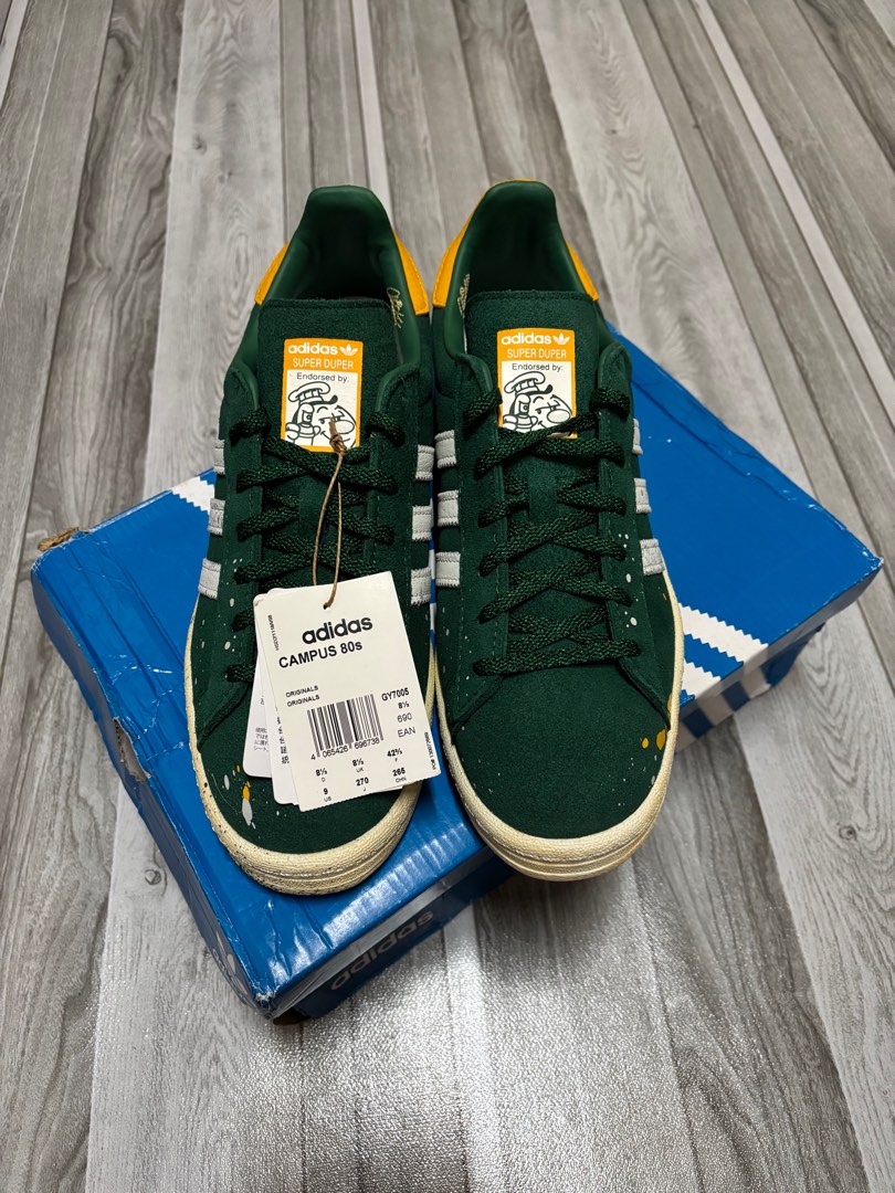Adidas Campus 80s x COOK Original 8.5uk, Men's Fashion, Footwear ...