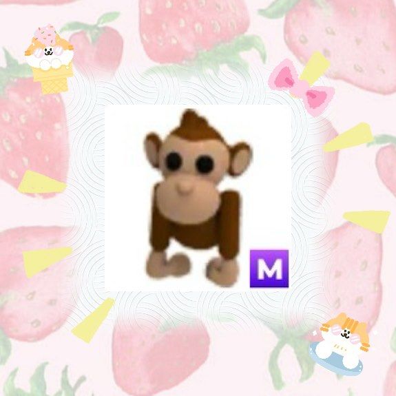 ADOPT ME MEGA MONKEY, Video Gaming, Gaming Accessories, In-Game ...