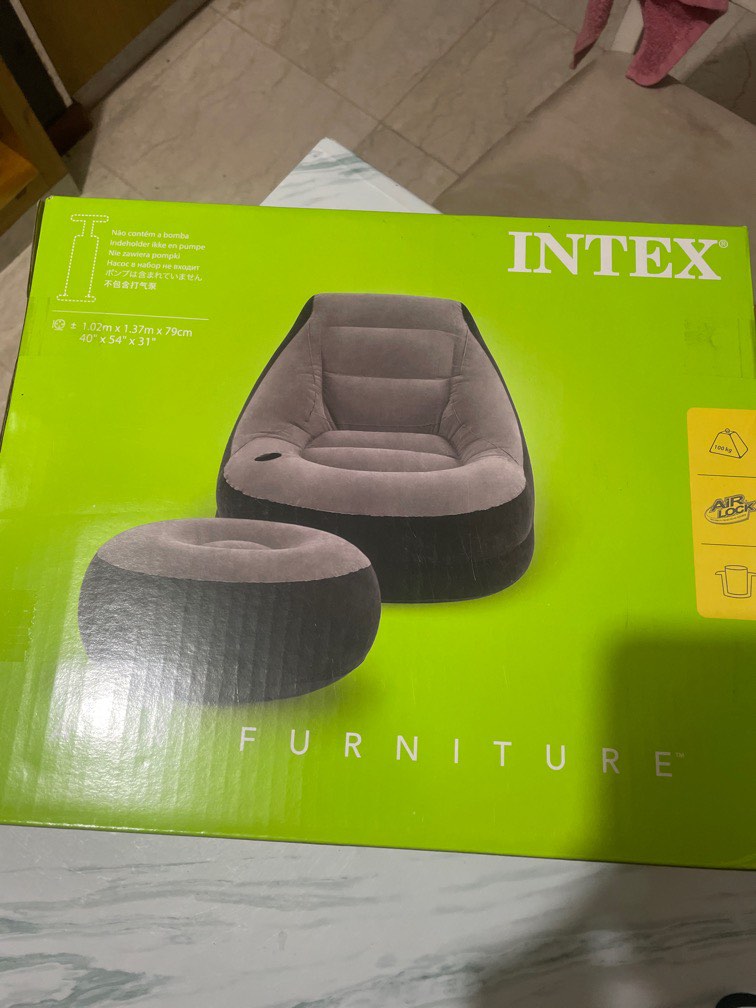 BACA DESKRIPSI - Air Furniture Sofa Pompa Intex, Perabotan Rumah di ...
