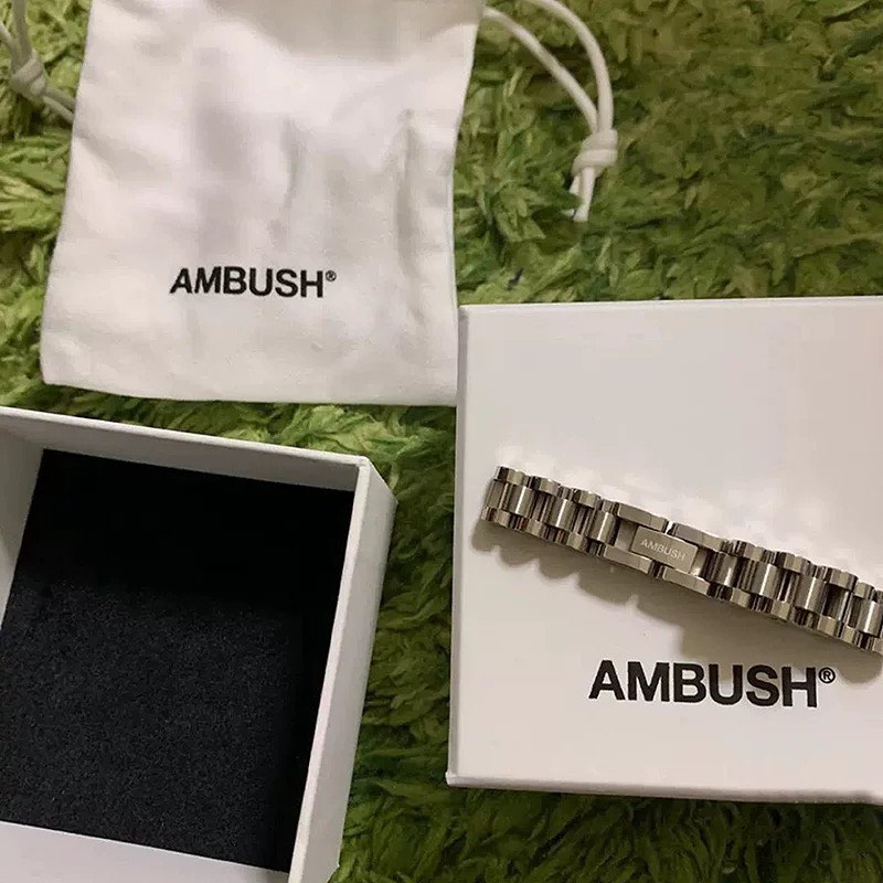 Ambush bracelet 日本製鋼材 3號, 他的時尚, 手錶及配件, 珠寶在旋轉拍賣