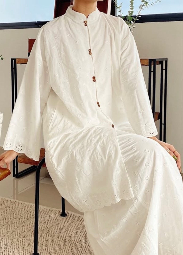 Anaabu : Rindu raya edition kurung set, Women's Fashion, Muslimah ...