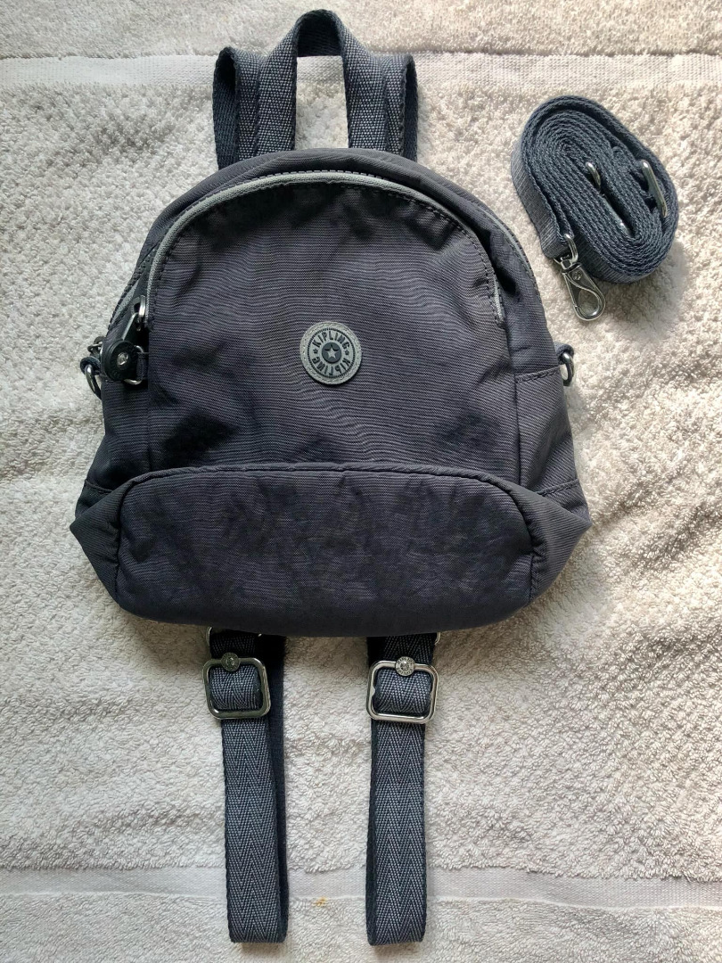 Authentic From USA Kipling Mini Two Way Backpack Bag, Women's Fashion ...