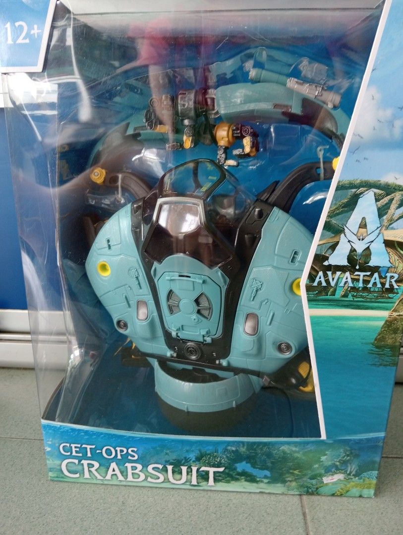 Avatar Way of The Water CET-OPS Crabsuit Mega Action Figure, Hobbies ...
