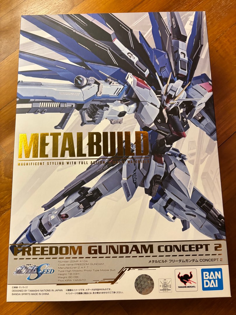 Bandai Metal Build Seed Freedom Gundam Concept 2 Model, Hobbies & Toys, Memorabilia ...