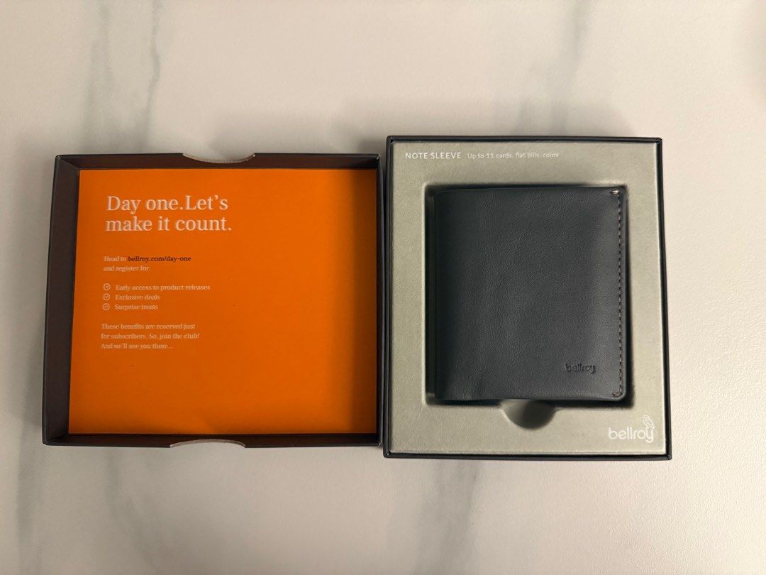 Bellroy Note Sleeve, Men's Fashion, Watches & Accessories, Wallets ...
