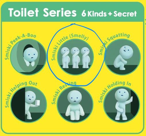 bnwf smiski little smelly triplets, Hobbies & Toys, Toys & Games on ...