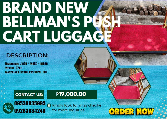 brand new Bellman's Push Cart Luggage, Everything Else, Others on Carousell