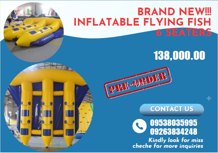 brand new!!! Inflatable Flying Fish 6 Seaters, Everything Else, Others ...