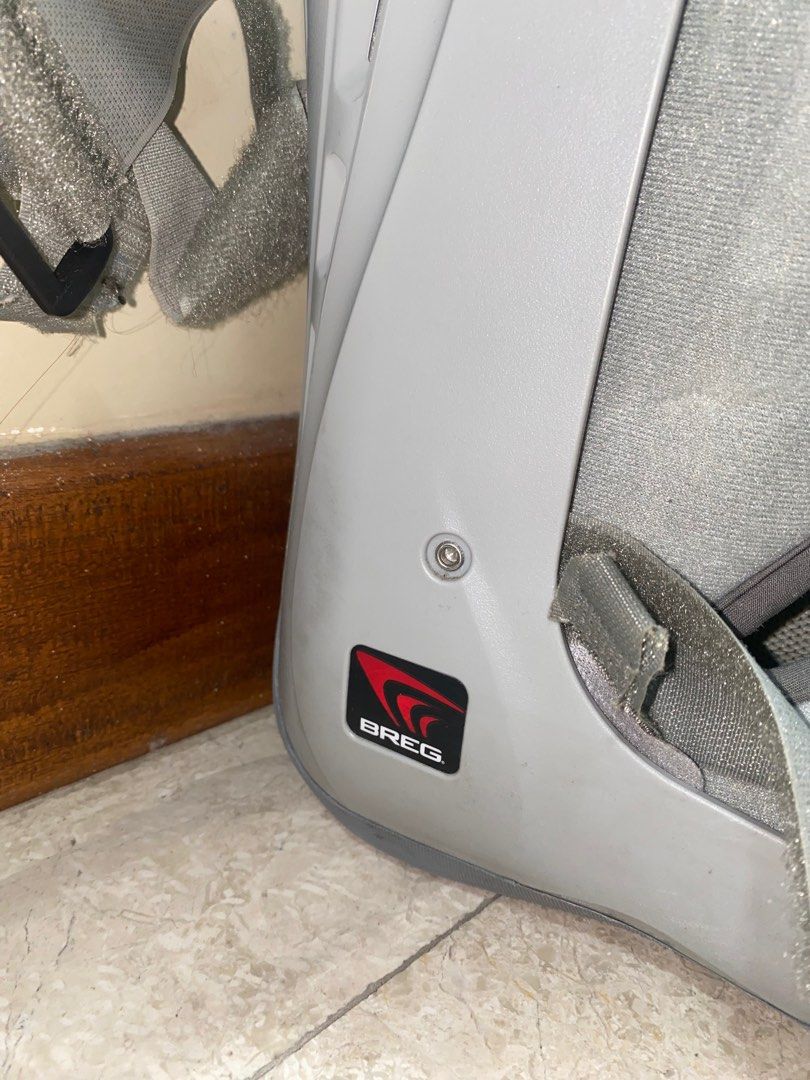 BREG (USA) Genesis Full Shell Walker 4 Strap, Gray (S), Health ...