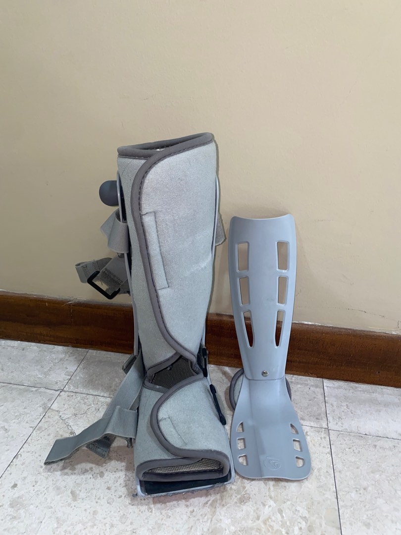 BREG (USA) Genesis Full Shell Walker 4 Strap, Gray (S), Health ...