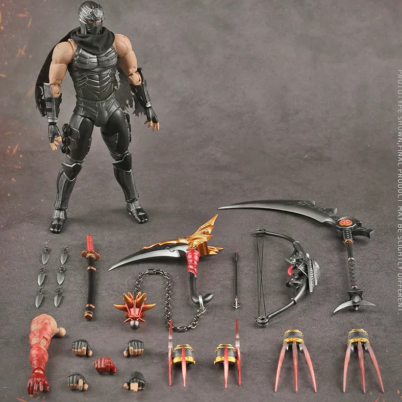 Brotoys Ninja Assassin Falcon Hayabusa 1/12 Scale Action Figure ...