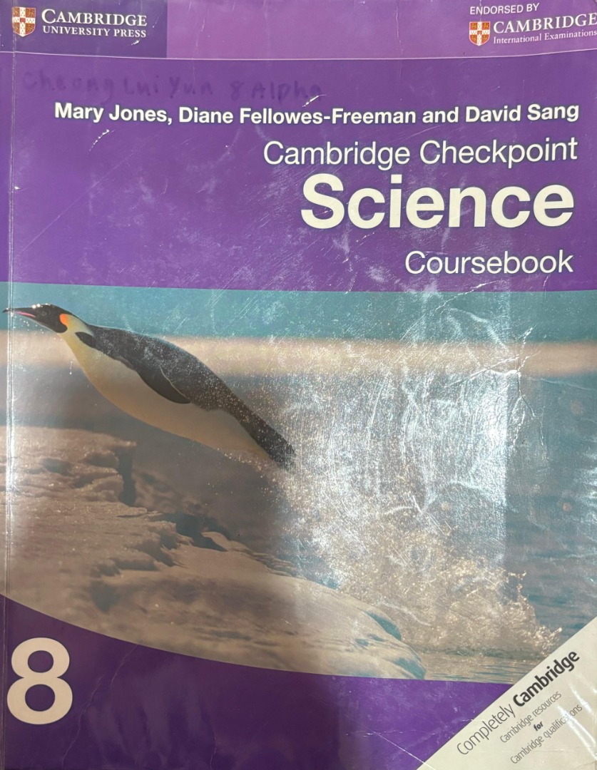 Cambridge checkpoint science coursebook 8, Hobbies & Toys, Books ...