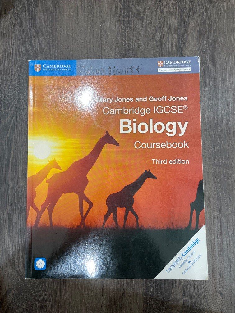 Cambridge IGCSE Biology Coursebook with CD-ROM by Mary Jones, Hobbies ...